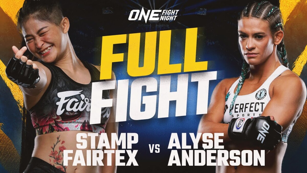 Stamp Fairtex - ONE Championship – The Home Of Martial Arts