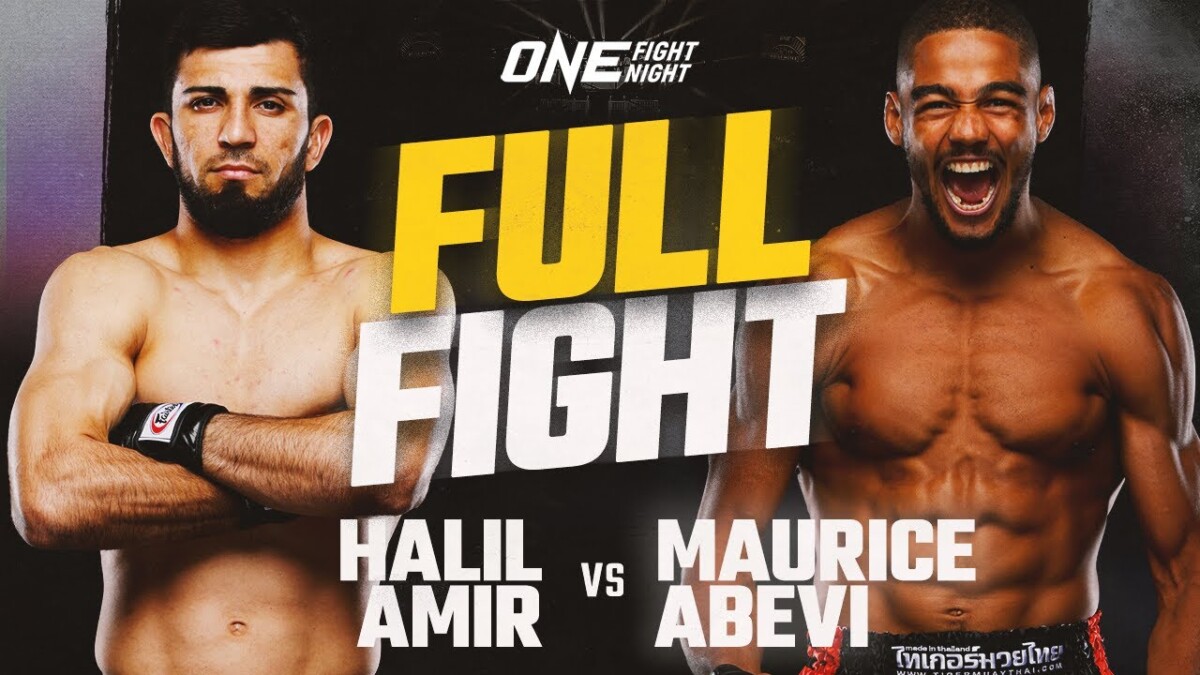 Halil “No Mercy” Amir - ONE Championship – The Home Of Martial Arts