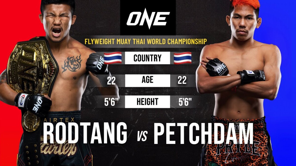 Rodtang “The Iron Man” Jitmuangnon MMA Stats, News, Videos ,and More ...