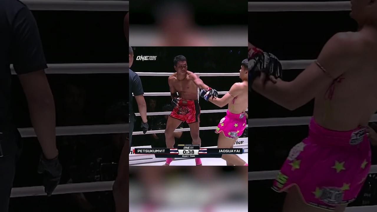 Jaosuayai shocks Petsukumvit with a MASSIVE first-round KO in our main event! - ONE Championship ...