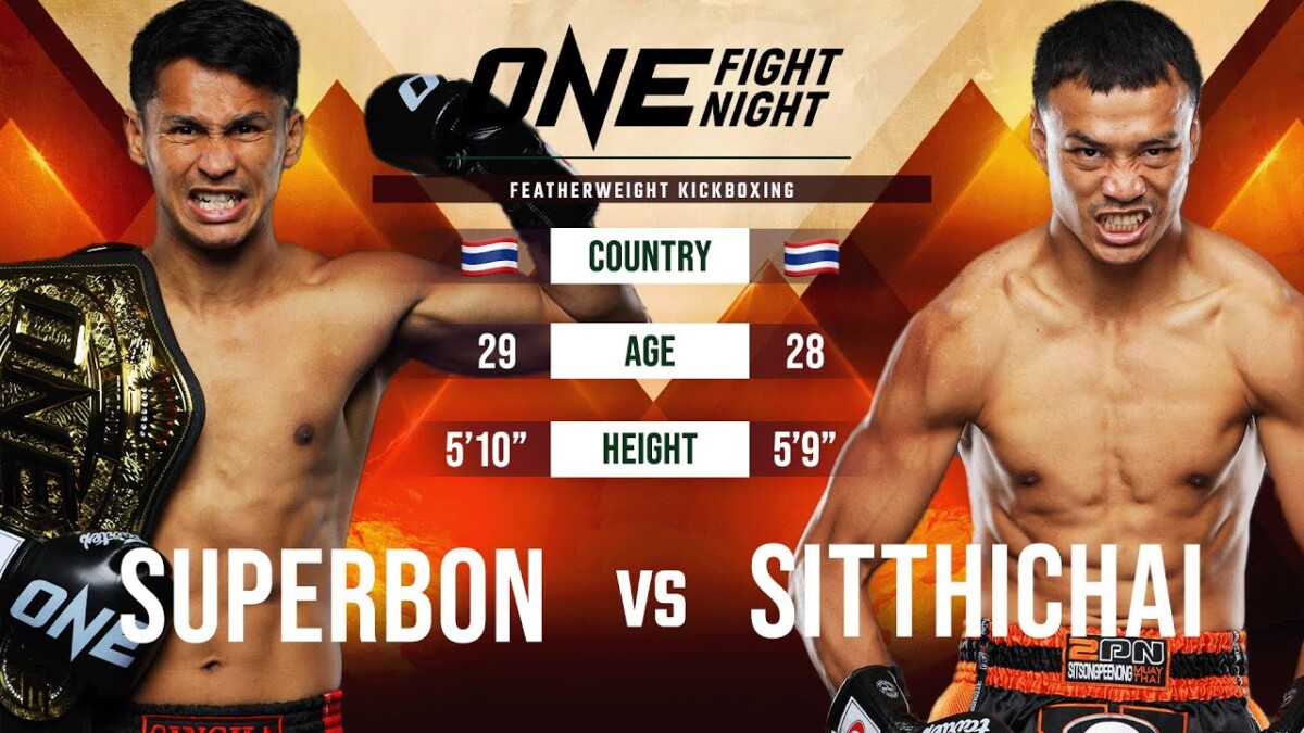 Superbon’s Epic ONE Debut | Full Fight - ONE Championship – The Home Of ...