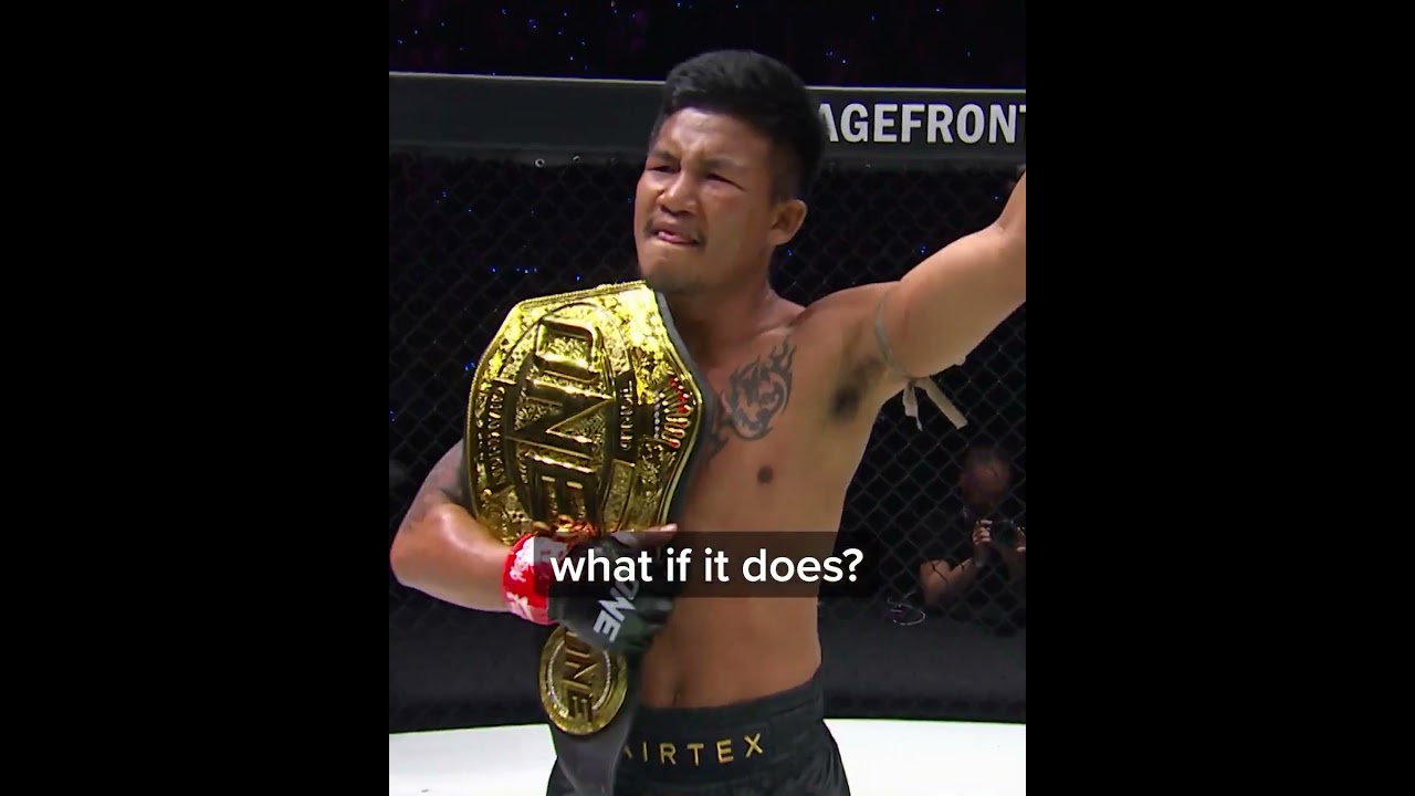 Dream. Believe. Achieve. What’s your favorite Rodtang moment in ONE ...