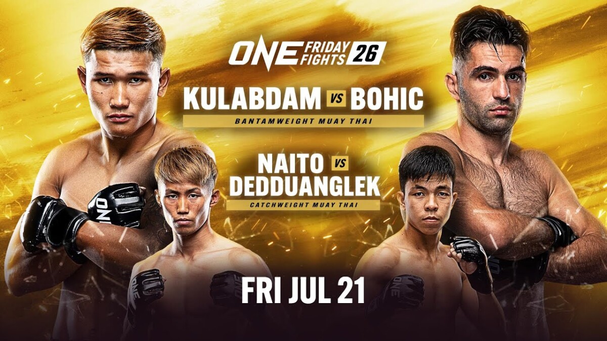 ONE Friday Fights 25 | All Fight Highlights - ONE Championship – The ...