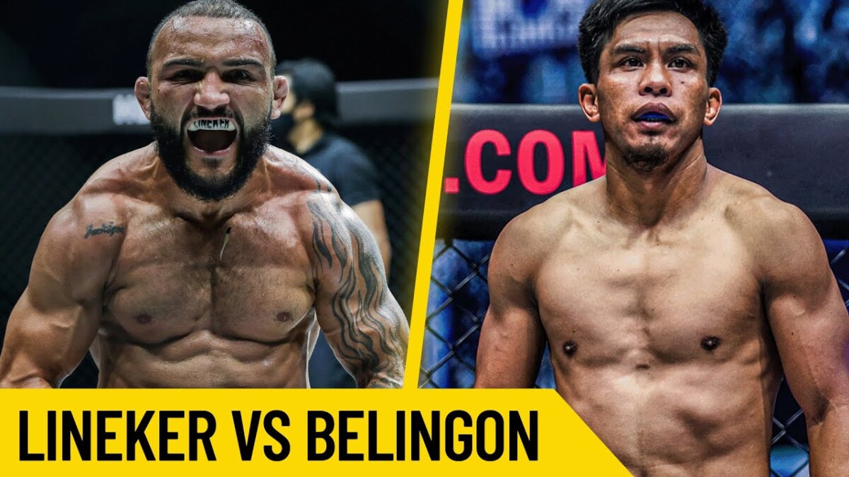 Vicious Knockout! John Lineker Destroyed Kevin Belingon - ONE ...