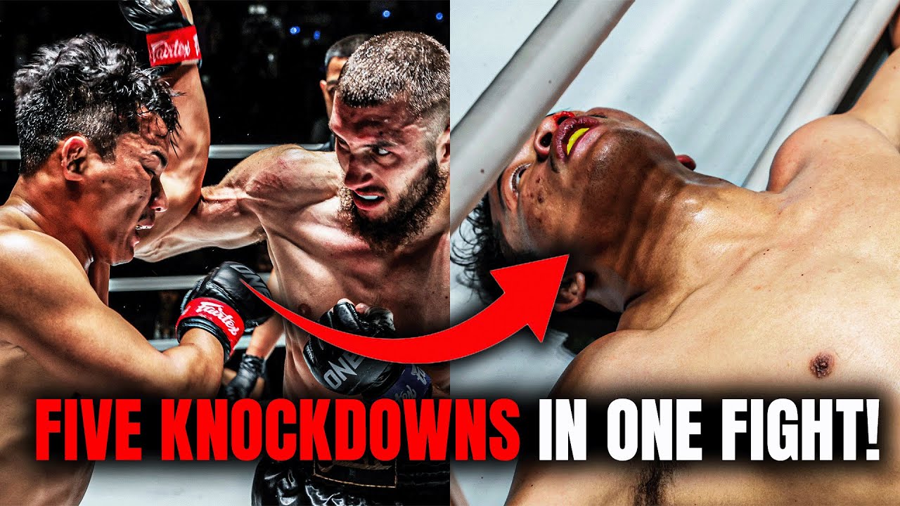 FIVE Knockdowns In ONE Fight Antar Kacem’s Insane Comeback KO - ONE Championship – The Home Of ...