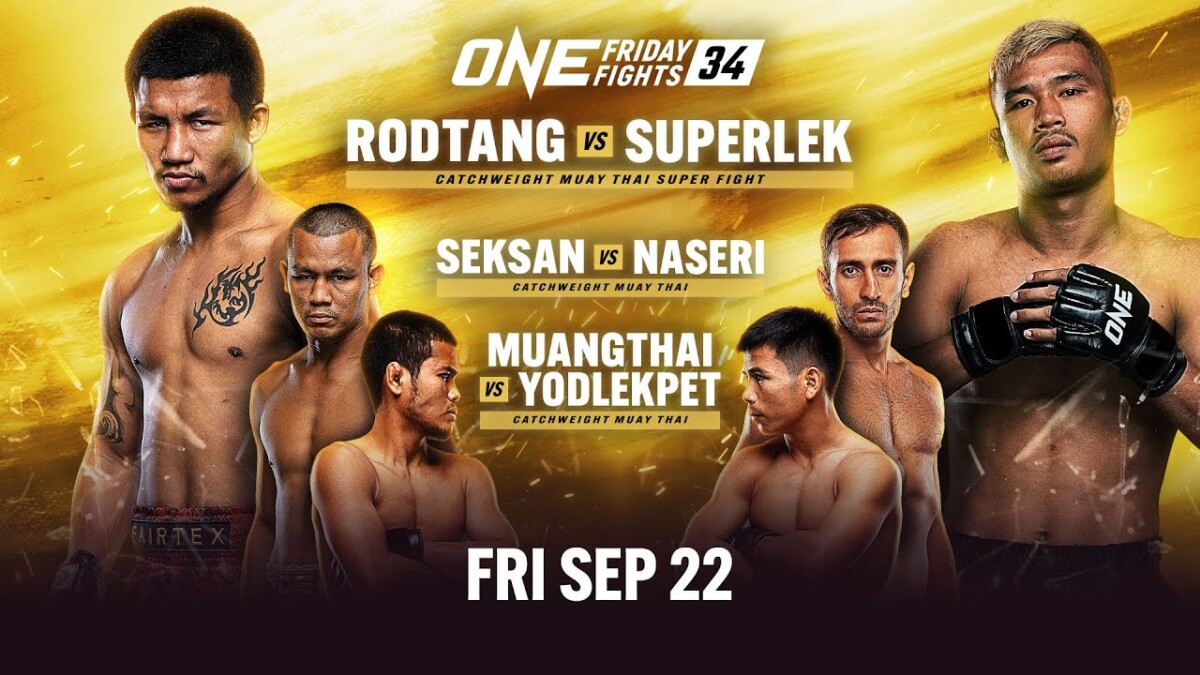 [Live In HD] ONE Friday Fights 33: Yod-IQ vs. Alexey Balyko - ONE Championship – The Home Of ...