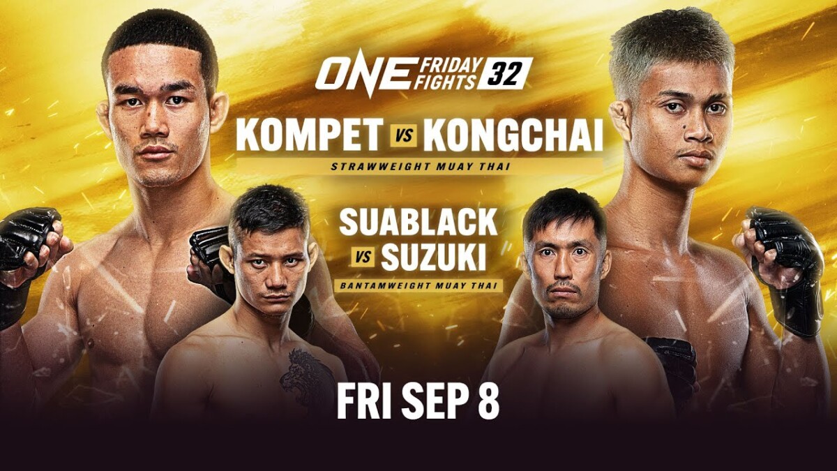 ONE Friday Fights 27: Tapaokaew vs. Tyson Harrison - ONE Championship ...