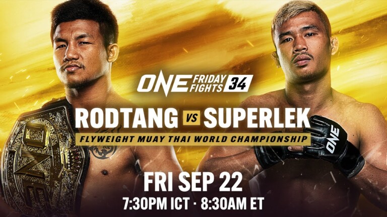 Rodtang “The Iron Man” Jitmuangnon MMA Stats, News, Videos ,and More ...