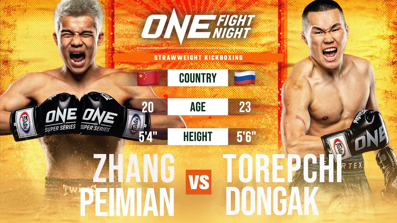 BODY SHOT EXPERT Zhang Peimian DOMINATED Torepchi Dongak - ONE ...