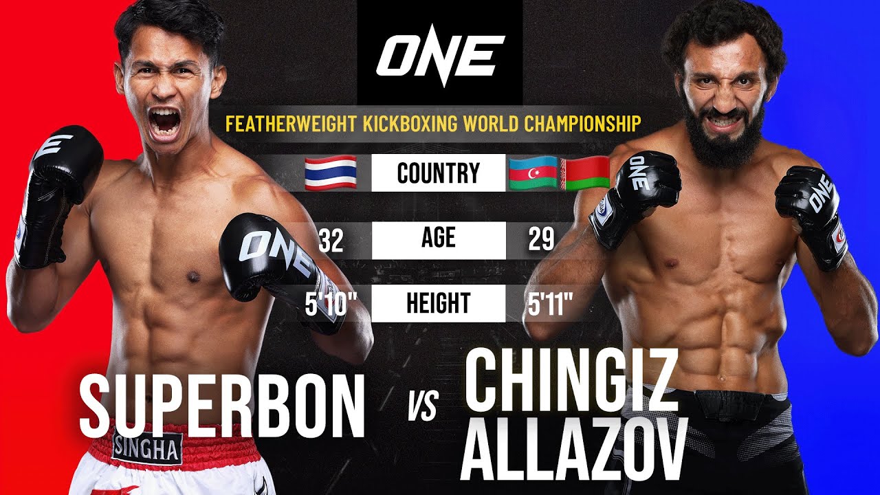 MASSIVE KICKBOXING UPSET Chingiz Allazov Stunned Superbon - ONE Championship – The Home Of ...
