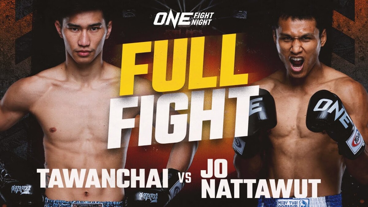Tawanchai vs. “Smokin” Jo Nattawut | Full Fight Replay - ONE Championship – The Home Of Martial Arts