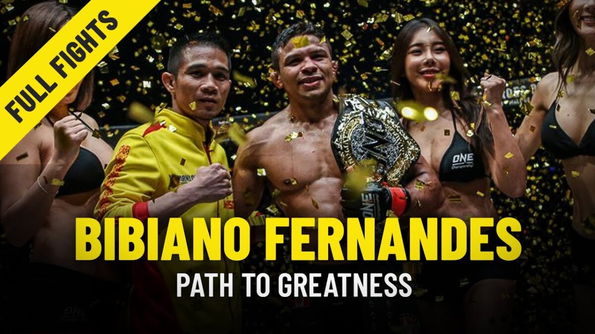 Bibiano Fernandes’ Path To Greatness | ONE Features & Full Fights - ONE ...
