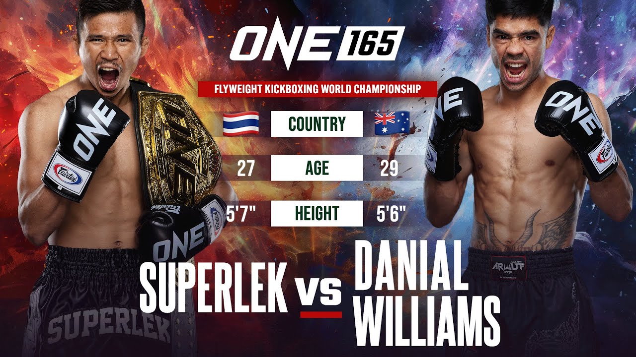 Devastating KO Superlek’s Next-Level Kickboxing Masterclass - ONE ...