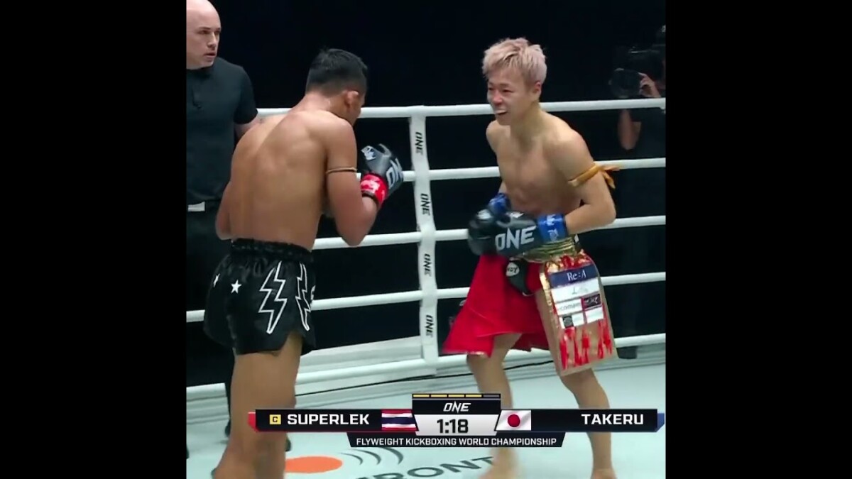 Takeru “Natural Born Krusher” Segawa - ONE Championship – The Home Of ...