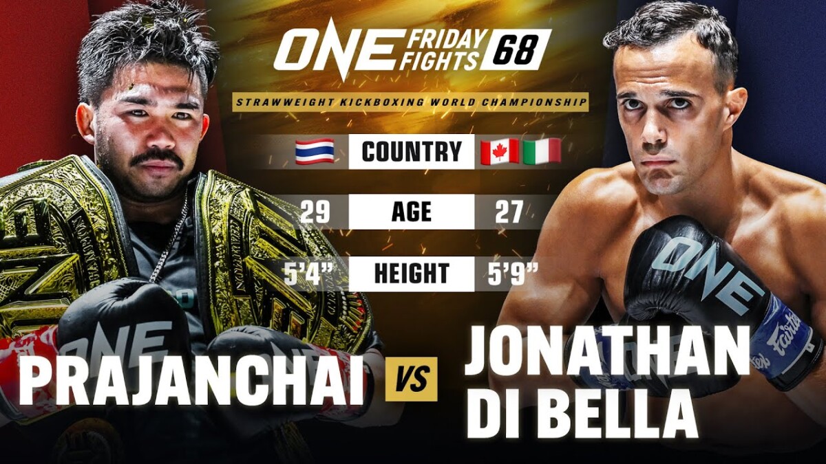 Jonathan Di Bella - ONE Championship – The Home Of Martial Arts