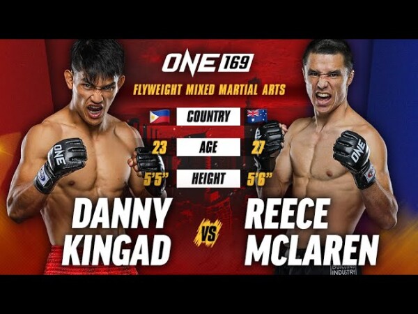 Reece “Lightning” McLaren - ONE Championship – The Home Of Martial Arts