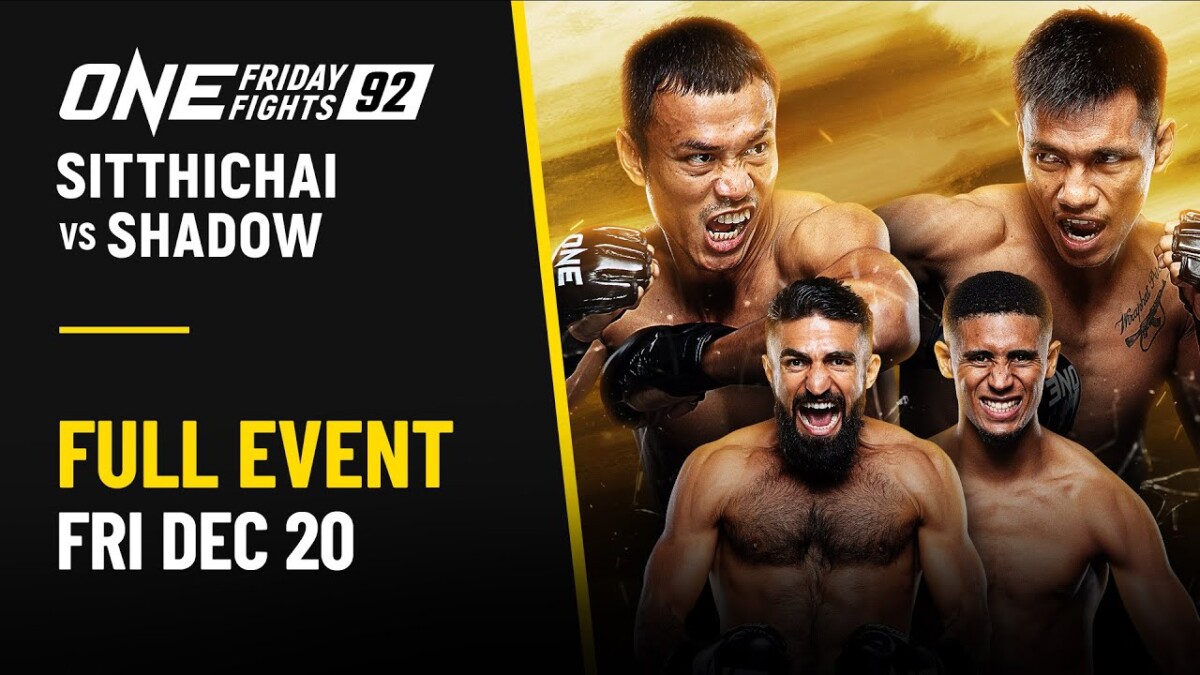 ONE Friday Fights - ONE Championship – The Home Of Martial Arts