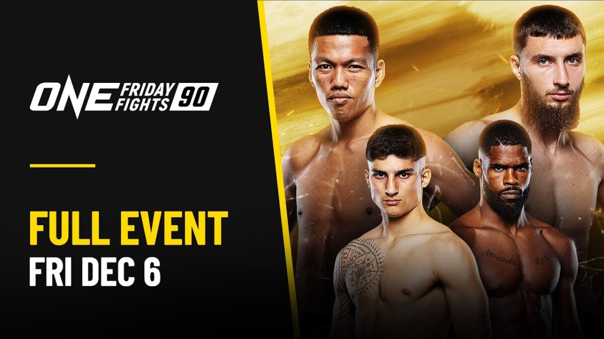 ONE Friday Fights 91: Komawut vs. Balyko - ONE Championship – The Home Of Martial Arts