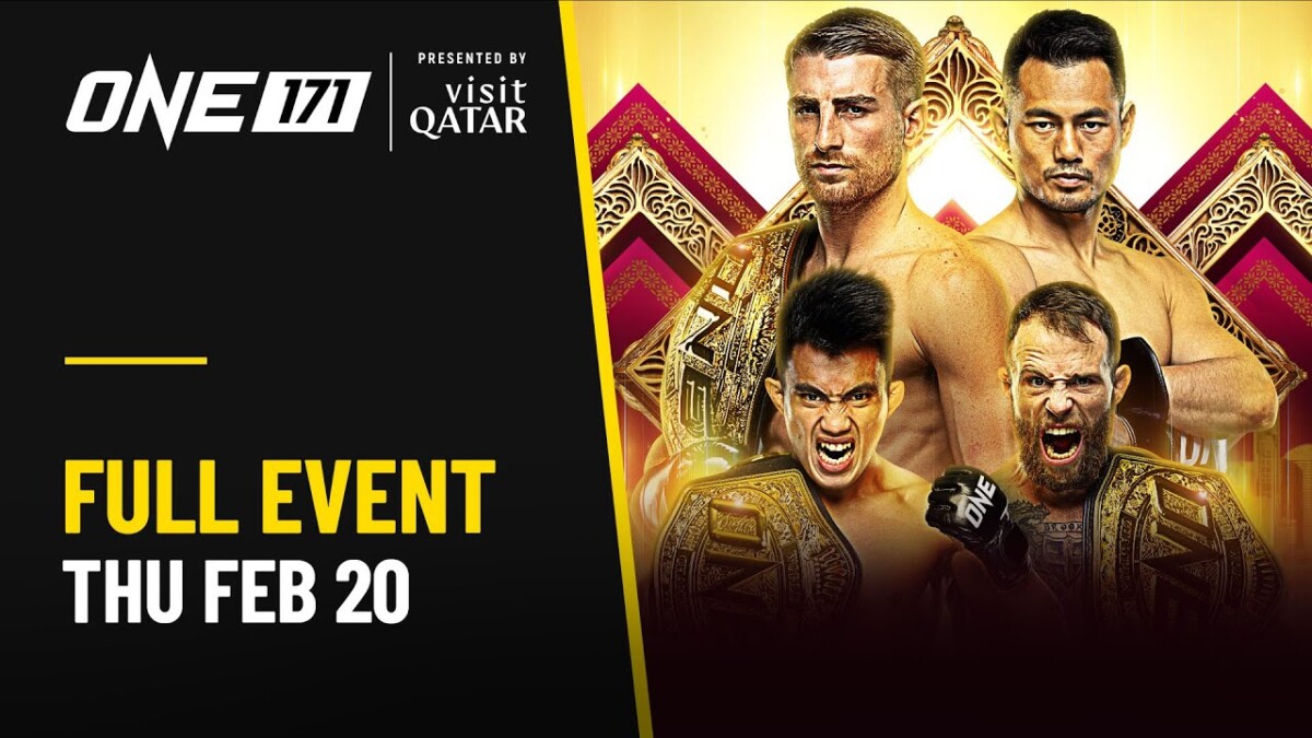 [Live In HD] ONE 171: Qatar | Main Card - ONE Championship – The Home ...