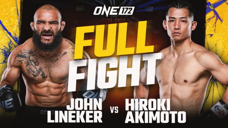 Takeru vs. Rodtang | ONE 172 Full Fight - ONE Championship – The Home ...