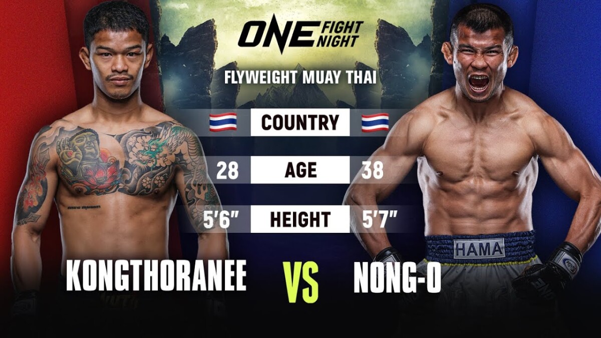 [Live In HD] ONE Fight Night 31: Kongthoranee vs. Nong-O II - ONE Championship – The Home Of ...