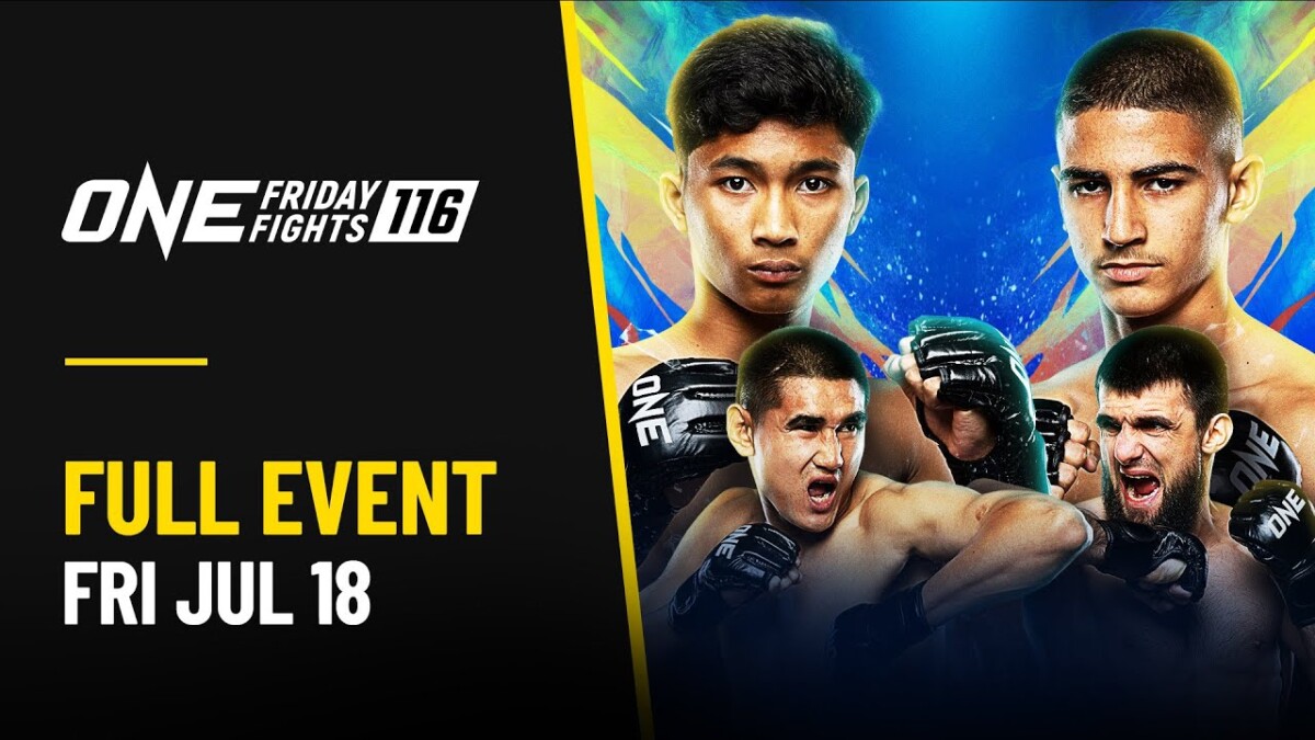 [Live In HD] ONE Friday Fights 114: Sangarthit vs. Suablack - ONE ...