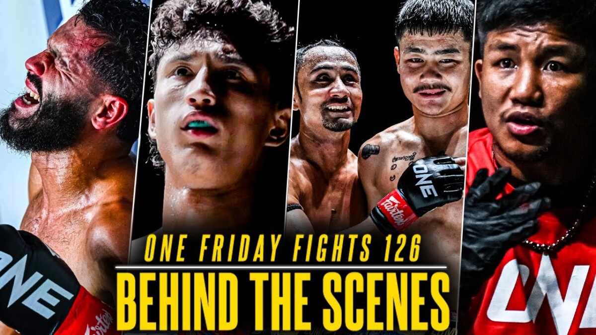ONE Friday Fights 126 - ONE Championship – The Home Of Martial Arts