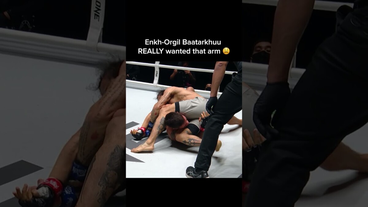 Enkh-Orgil Baatarkhuu Demonstrates Elite Submission Skills Against ...