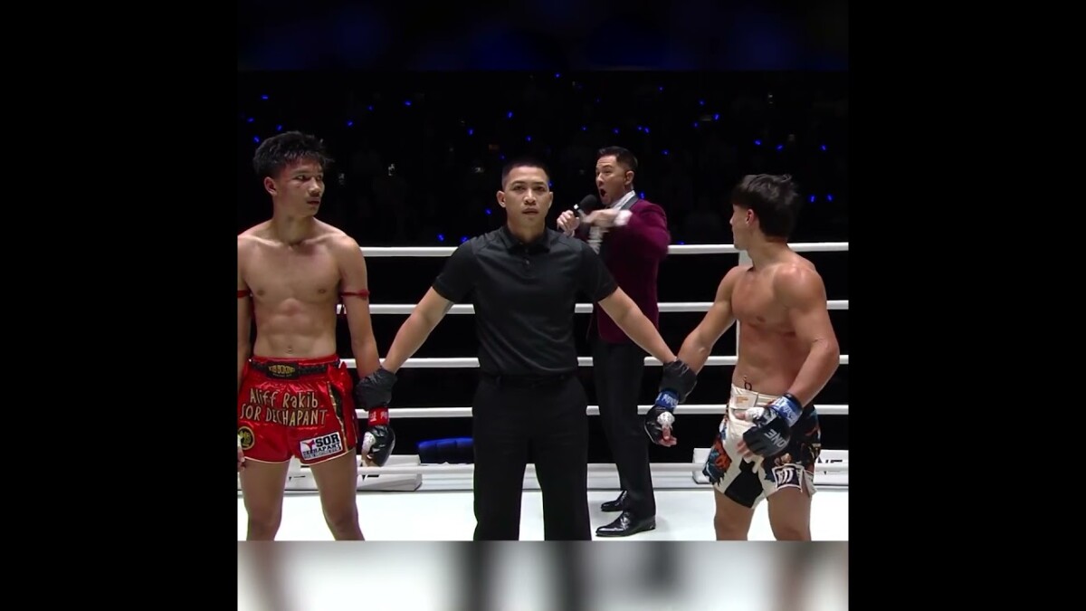 Aliff Sor Dechapan - ONE Championship – The Home Of Martial Arts