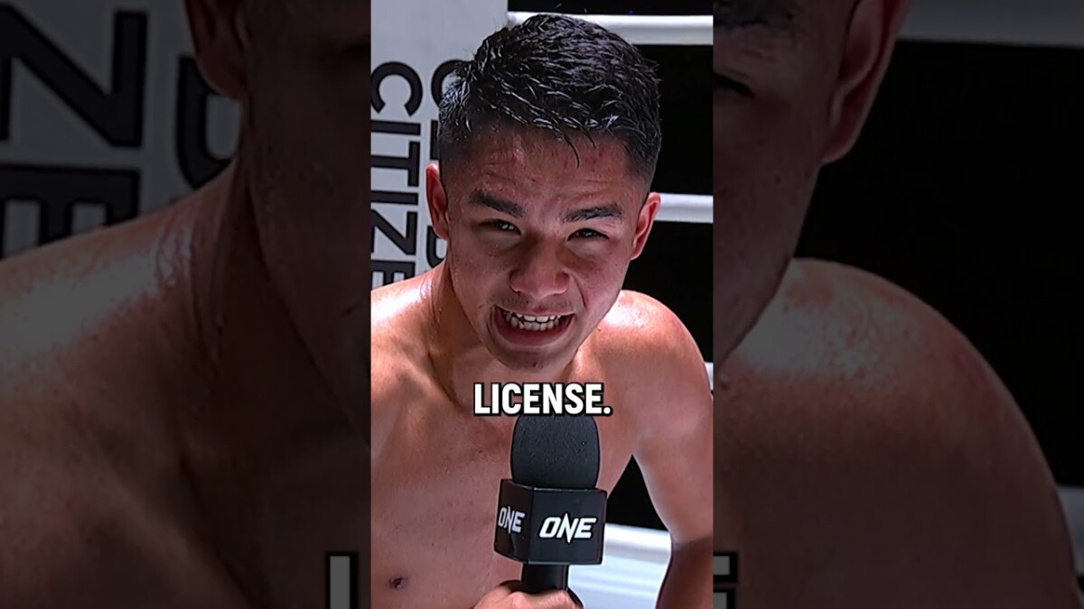 Johan “Jojo” Ghazali - ONE Championship – The Home Of Martial Arts