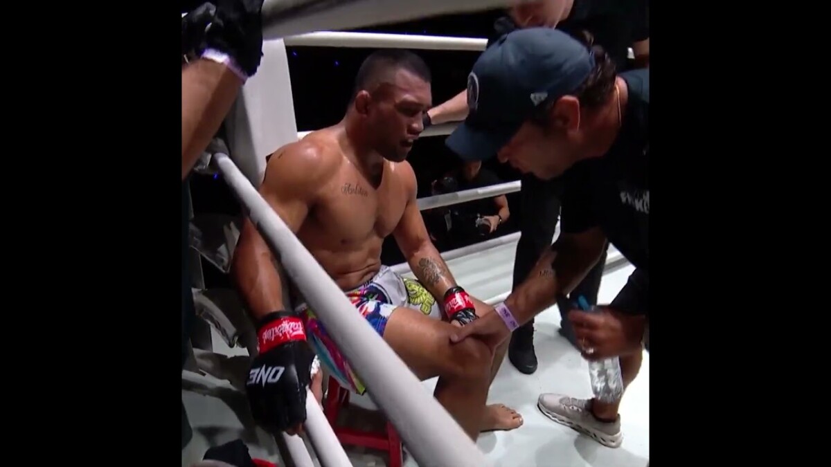 A knee injury leaves Isi Fitikefu unable to continue, and Chase Mann ...