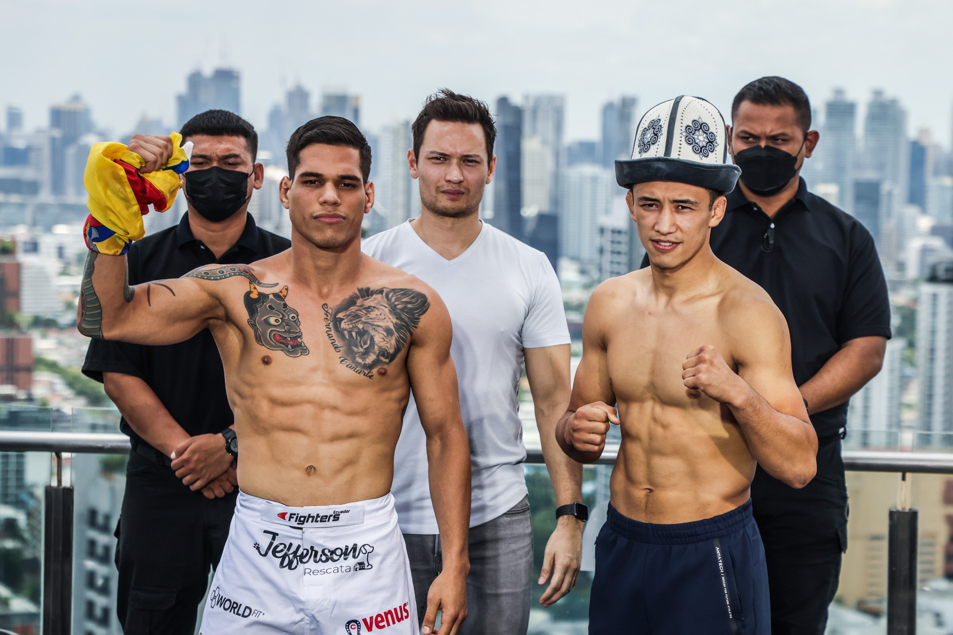 ผลชั่งน้ำหนักและวัดระดับน้ำในร่างกาย ศึก ONE Fight Night 12: ซุปเปอร์ ...